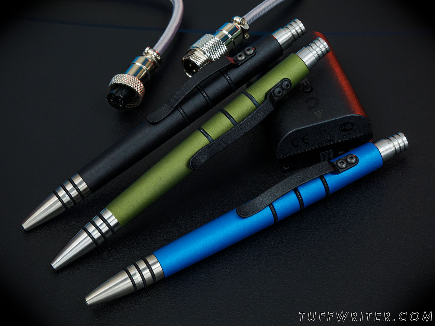 Tuff Writer - Mini Press Pen - Aluminum