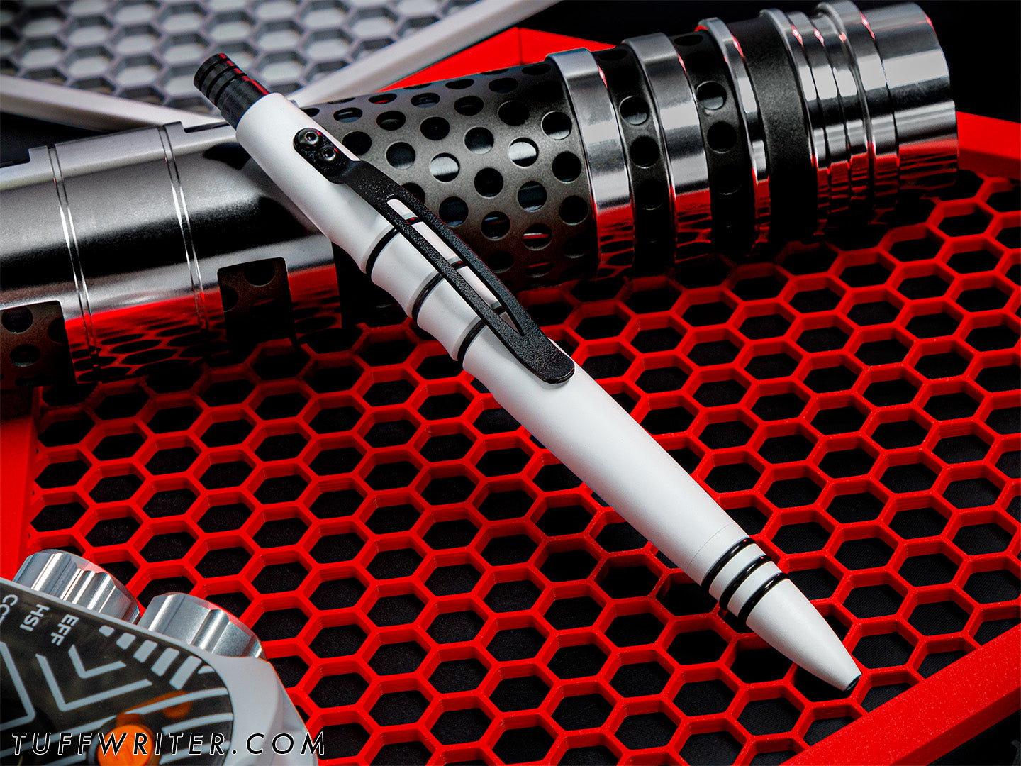 Precision Press SPECIAL MISSION Pen - TEMPEST - Aluminum/Cerakote